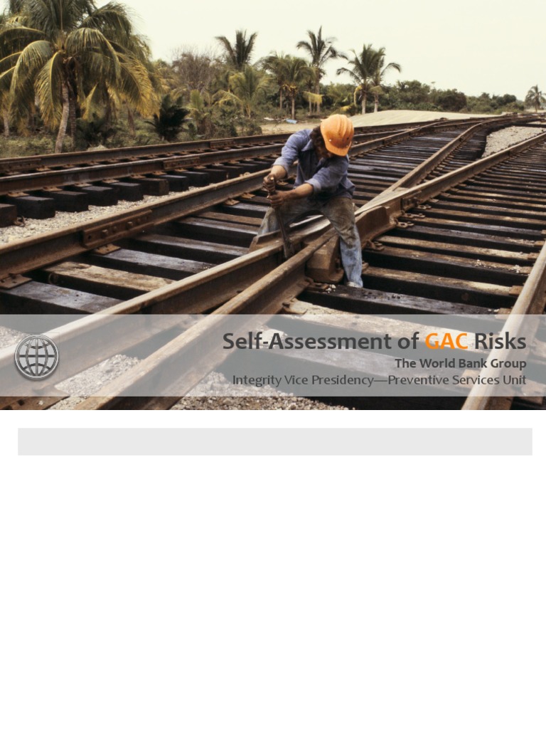 Self-Assessment of GAC Risks | PDF | Financial Audit | Corruption