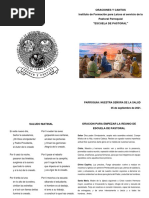 Oraciones para la Escuela de Pastoral | PDF | Oración