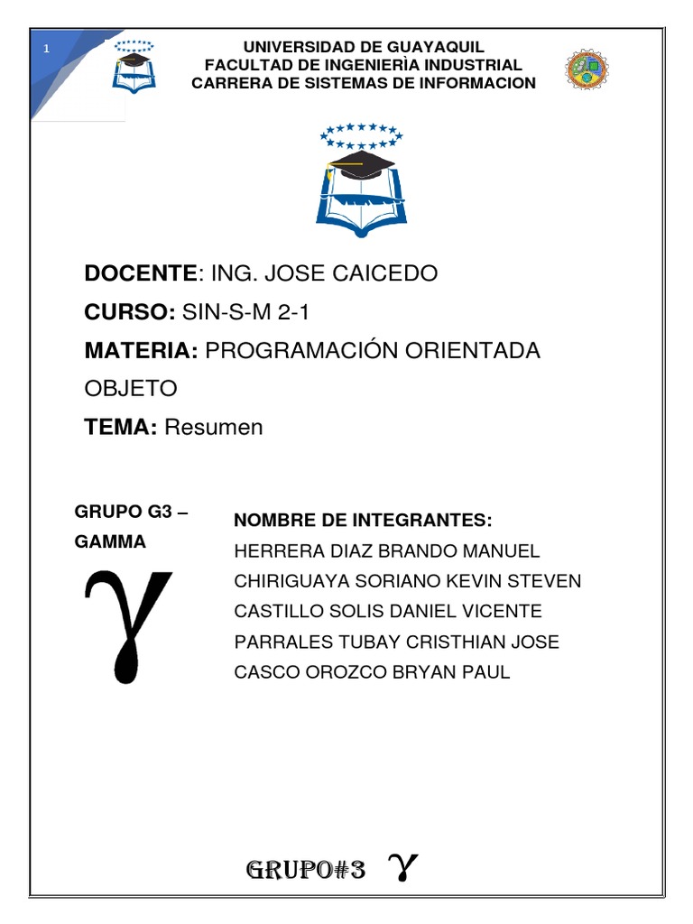 Resumen Clases Y Objetos Pdf Programación Constructor Programación Orientada A Objetos