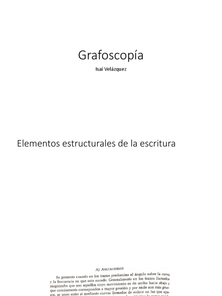 Grafoscopia Elementos Estructurales de La Ecritura | PDF | Arte | Poesía