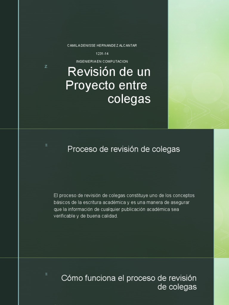 El proceso de revisión por pares: una herramienta clave para garantizar ...