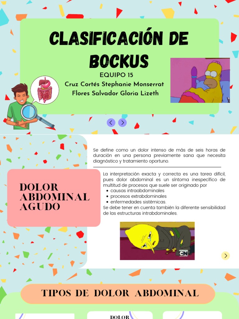Clasificación de Bockus | PDF | Abdomen | Inflamación