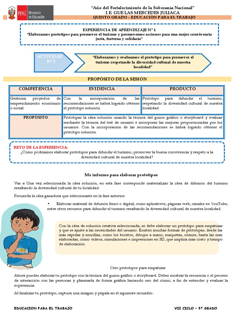 (5to) 1 ACTIVIDAD DE EPT #03 | PDF