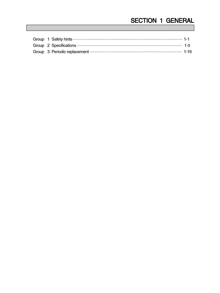 Section 1 General | PDF | Mechanical Engineering | Manufactured Goods