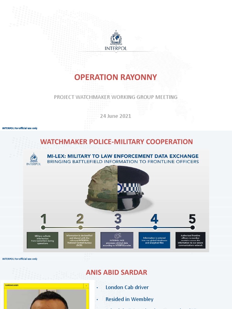 Operation Rayonny Alan G. | PDF | American Government | Federal Bureau ...