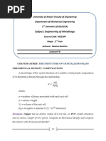 Miller Indices Problem Solutions | PDF | Dislocation | Crystal Structure
