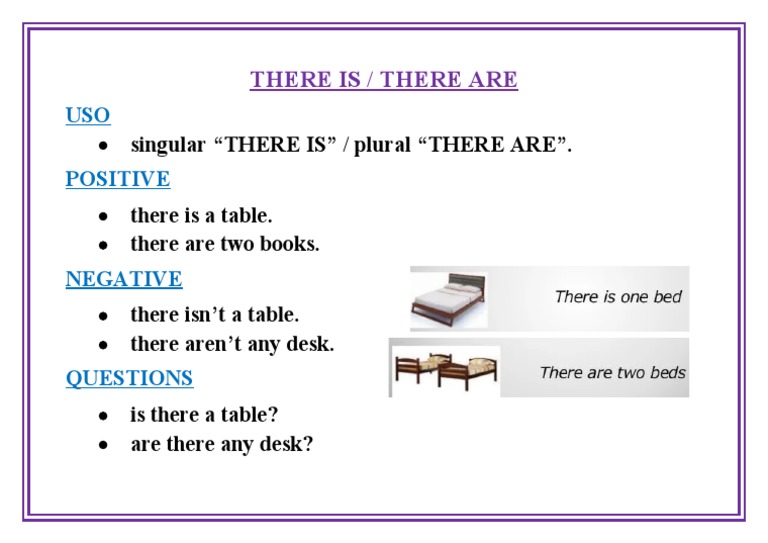 Understanding "There Is" vs. "There Are" | PDF | Language Arts ...