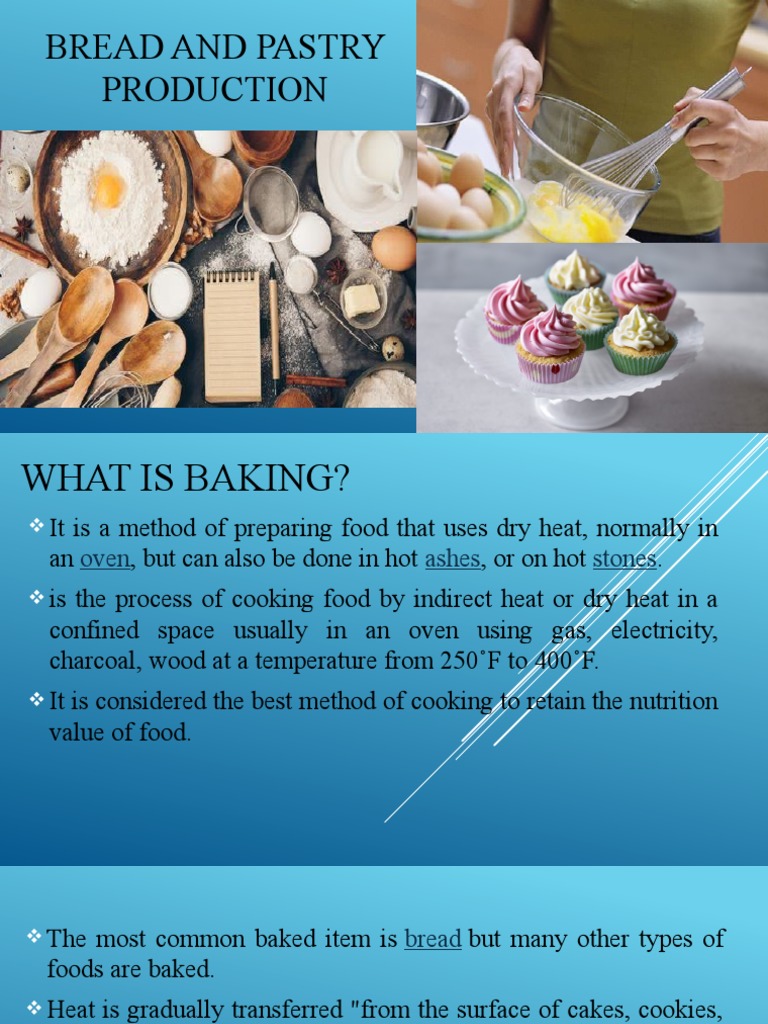Tle 8 - Lesson 1 Introduction To Baking | PDF | Baking | Foods