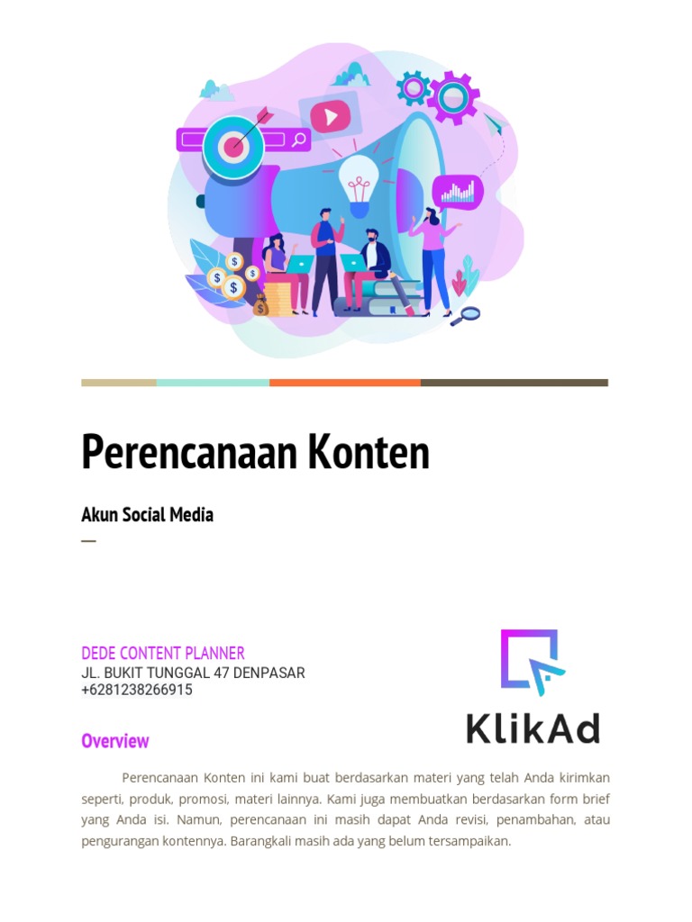 Perencanaan Konten Instagram | PDF | Karier & Perkembangan