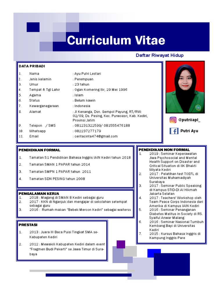 CV Ayu Putri Lestari | PDF