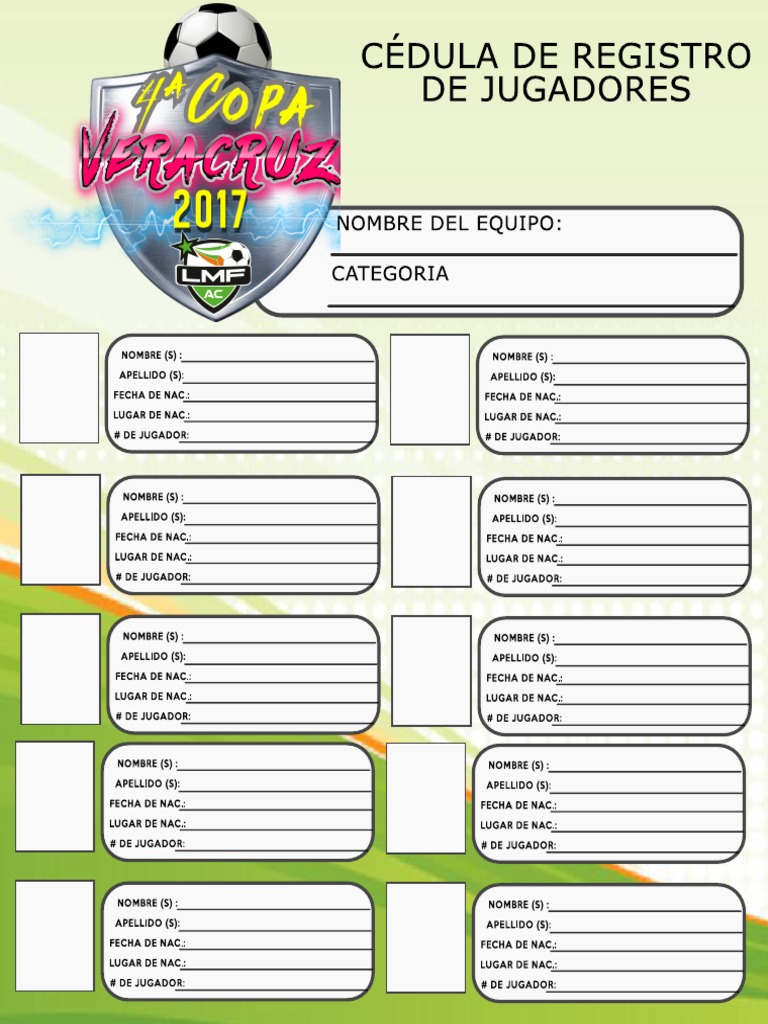 Plantilla Cedula | PDF