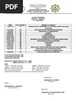 Grade 3 Class Program 2022-2023 | PDF | Schools | Learning