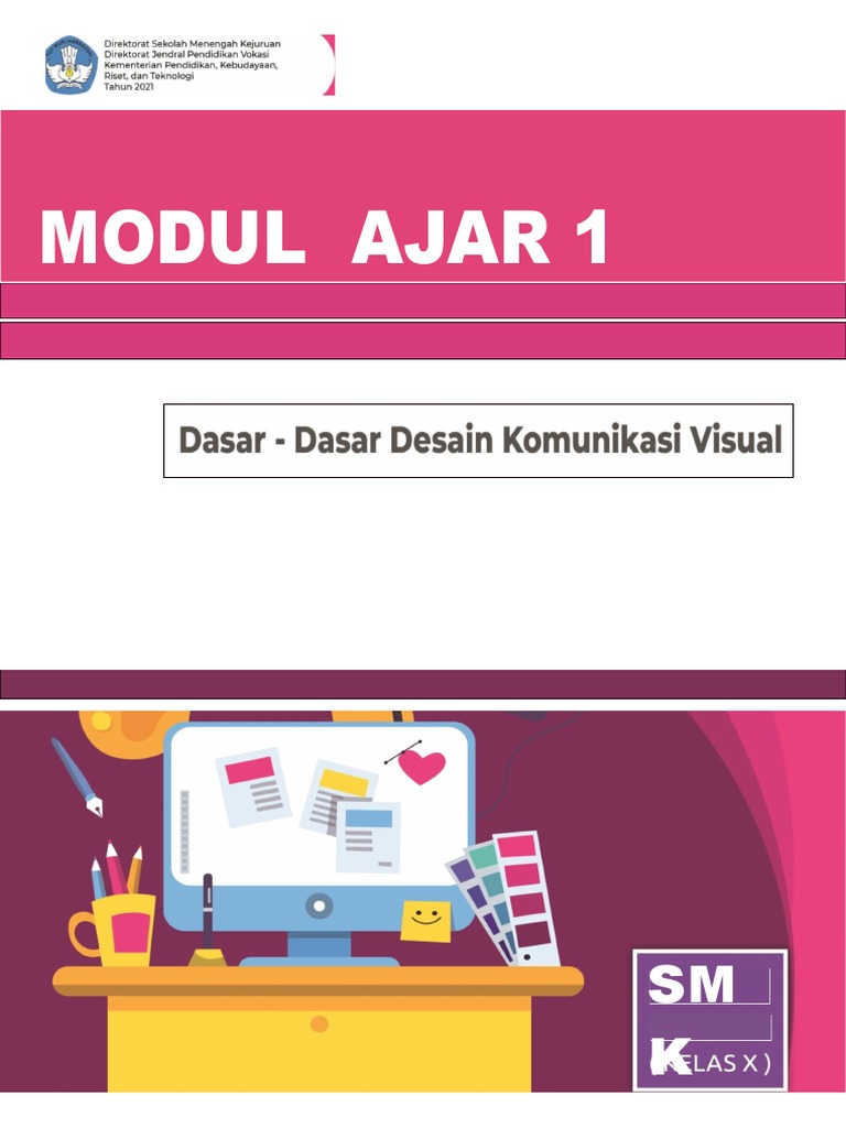 Dasar-Dasar Desain Komunikasi Visual (Modul 1) | PDF | Pengembangan Diri