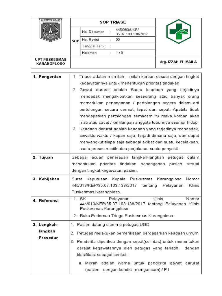 7.2.3.1.spo Triase V2 | PDF