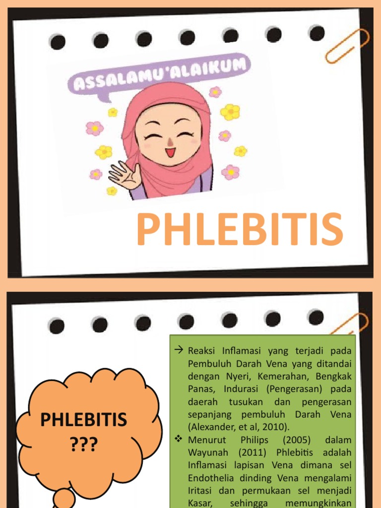 Tatalaksana dan Derajat Phlebitis | PDF