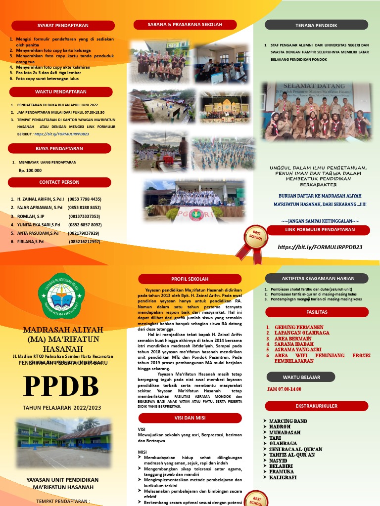 Brosur PPDB Ma | PDF