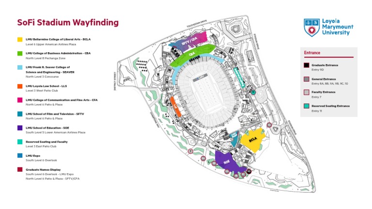 2021_Comm_SoFi_Stadium_Map_General_FINAL(1) | PDF