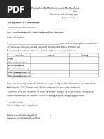 Letter For BESCOM Meter Transfer | PDF