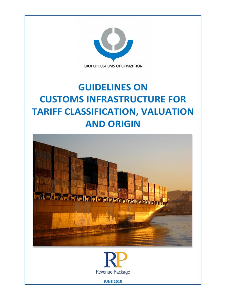 04 - Guidelines On Infrastructure For Tariff - Valuation and Origin-EN ...