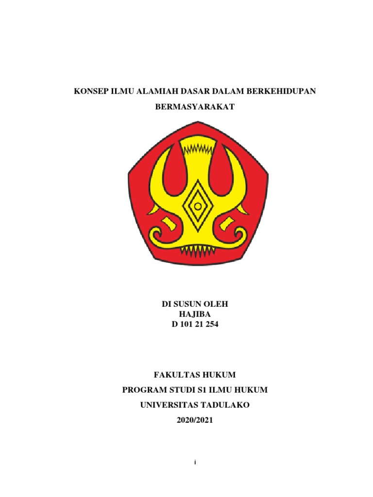 Konsep Ilmu Alamiah Dasar Dalam Berkehidupan Bermasyarakat | PDF | Sains & Matematika