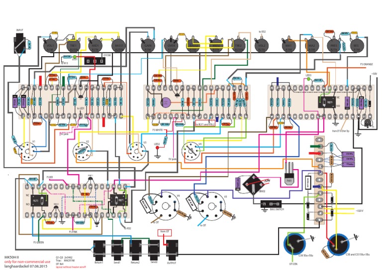 Cornford MK50H II Schematic Layout | PDF
