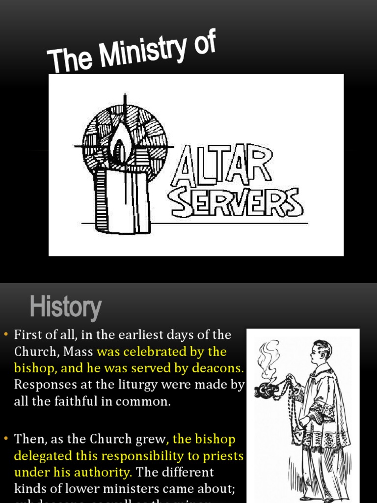 Altar Server Seminar | PDF | Altar | Deacon