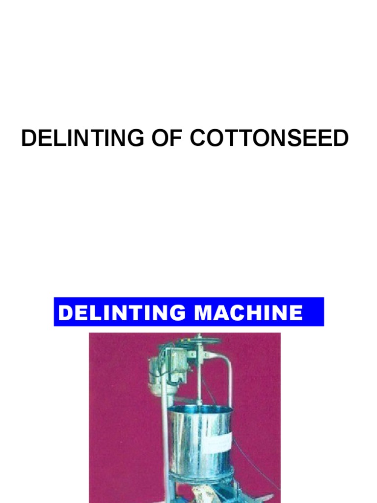 2 DELINTING Practical | PDF | Seed | Hydrochloric Acid