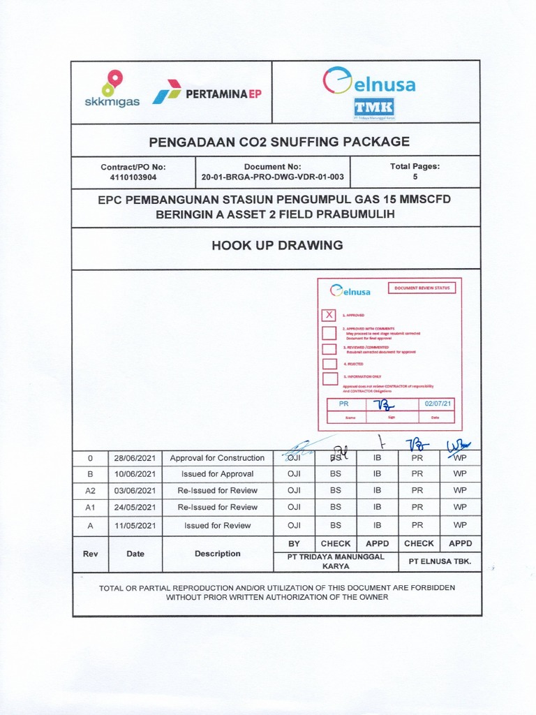 Hook Up Drawing | PDF