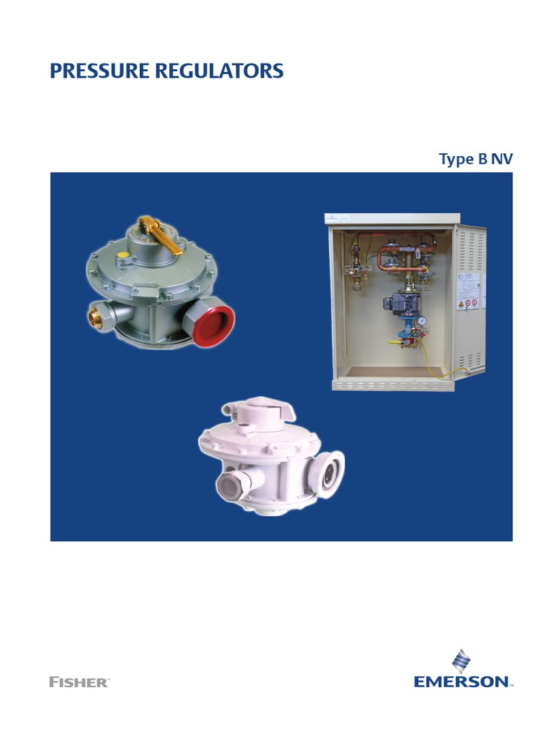 Pressure Regulators: Type B NV | PDF | Valve | Equipment