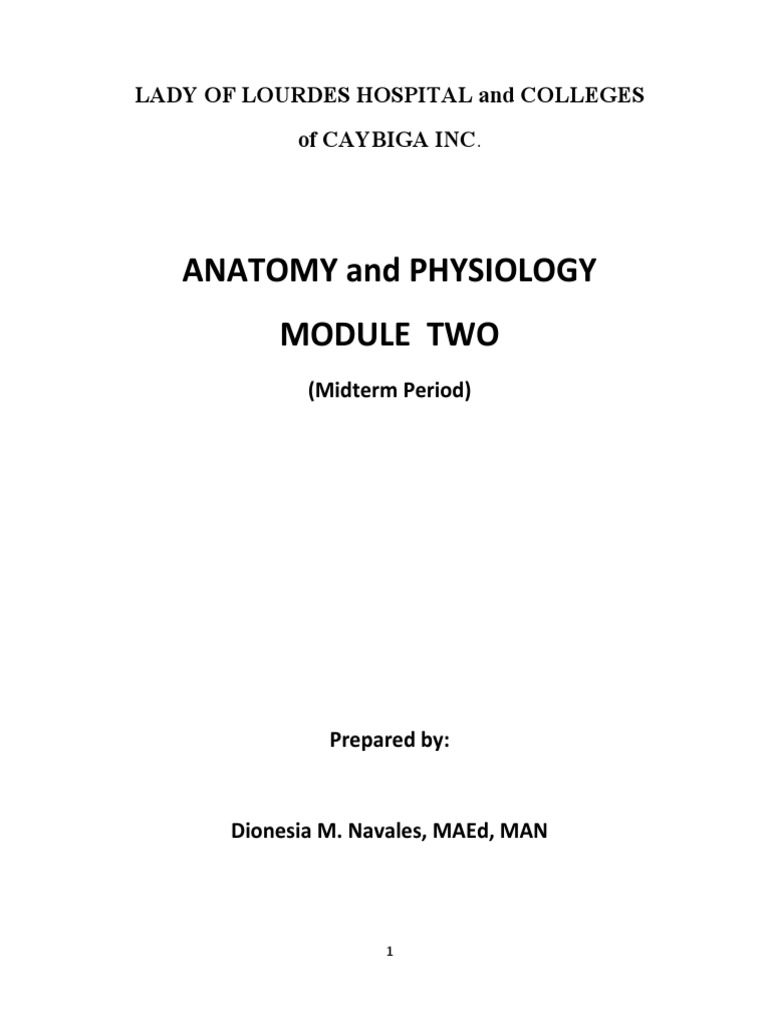 Module 2 Anaphysio | PDF | Heart Valve | Heart