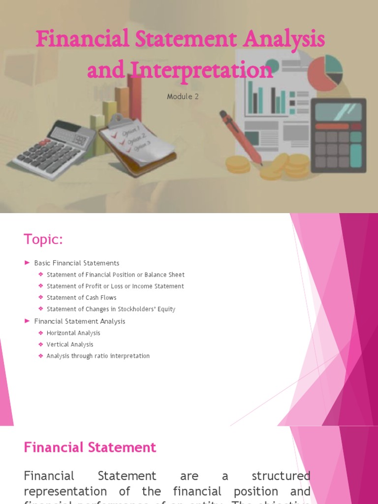 Financial Statement Analysis and Interpretation | PDF | Equity (Finance ...