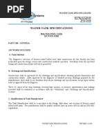 GLS Tank - Awwa D103 | PDF | Stress (Mechanics) | Screw