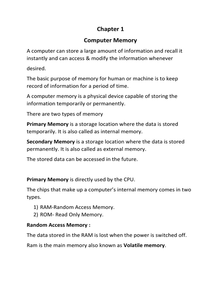 grade 5 memory pdf (1) | PDF | Computer Data Storage | Usb Flash Drive