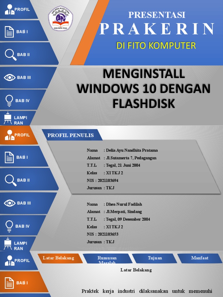 Presentasi PKL | PDF
