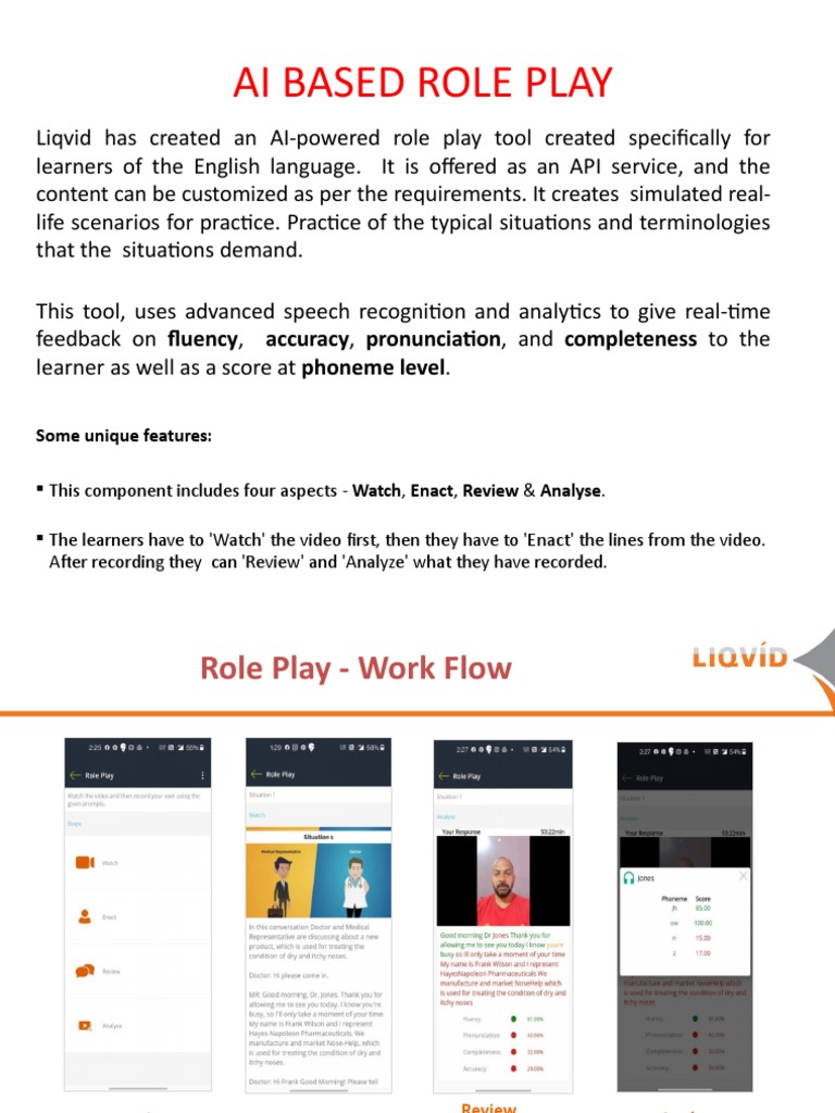 Ai Based Role Play: Some Unique Features | PDF | Intelligence (AI ...