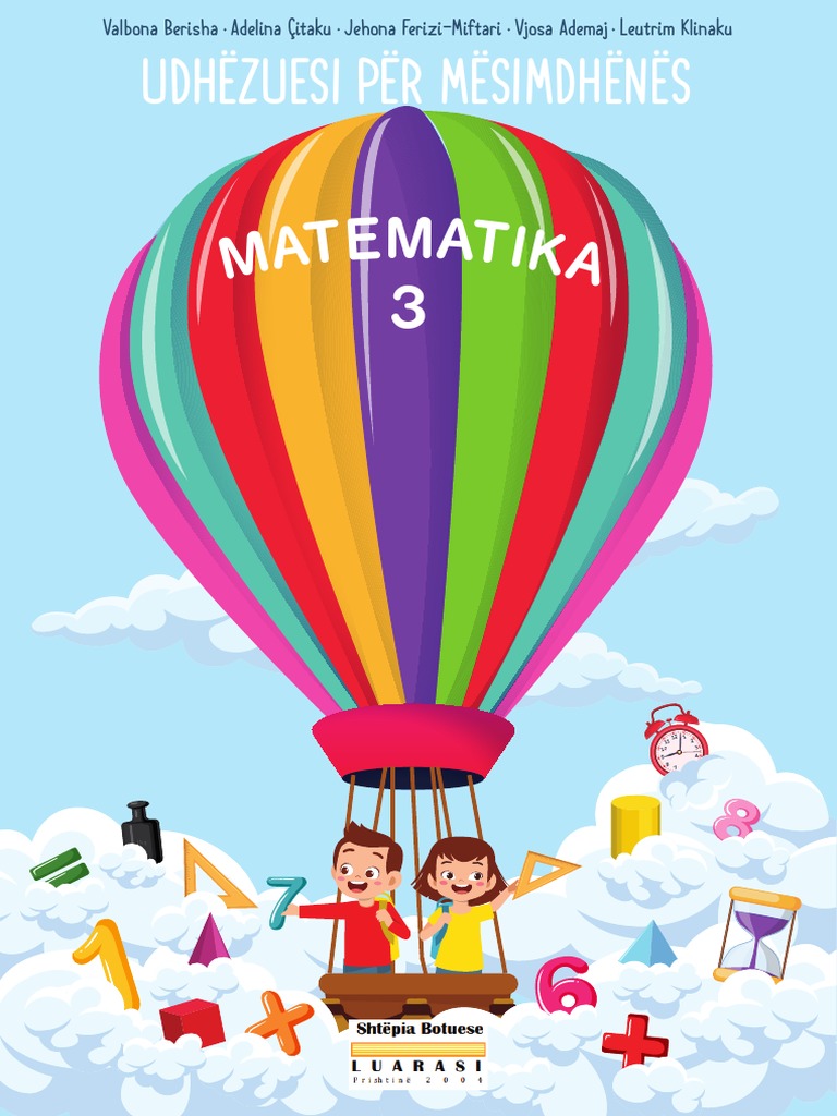 Udhëzuesi Për Mësimdhënës, Matematika 3 | PDF