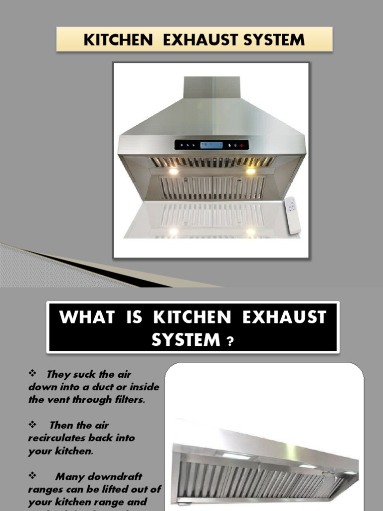 Kitchen Exhaust System | PDF