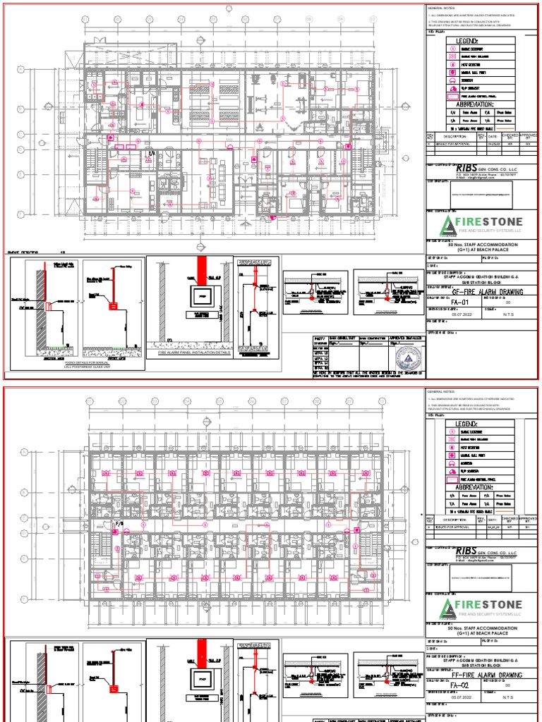 Fire Alarm Shopdrawing | PDF | Home | Food And Drink