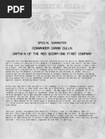 Special Character - Chapter Master Tu'Shan | PDF | Military Operations ...