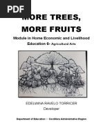 Tle Agri Grade 6 Module 1 | PDF | Trees | Wood