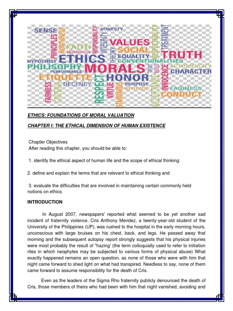 Foundations of Ethics | PDF | Morality | Reason