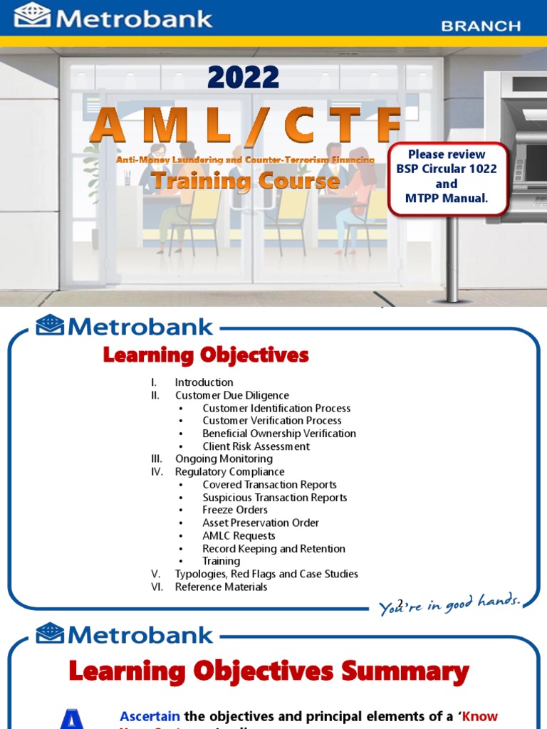 Please Review BSP Circular 1022 and MTPP Manual | PDF | Money ...