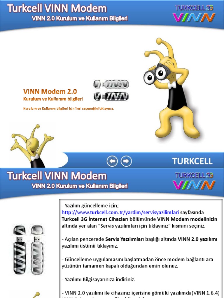 Turkcell VINN Yazılımı Kurulum Kılavuzu | PDF