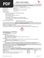MSDS Hand Soap PDF | PDF | Dangerous Goods | Personal Protective Equipment