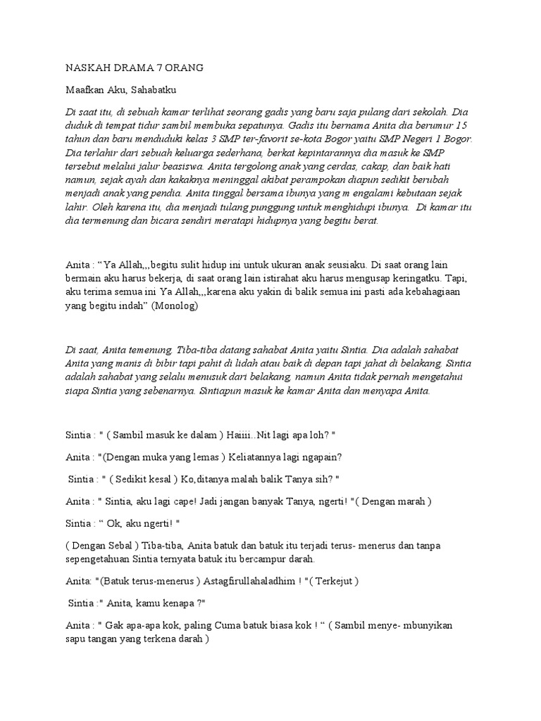 Naskah Drama 7 Orang | PDF