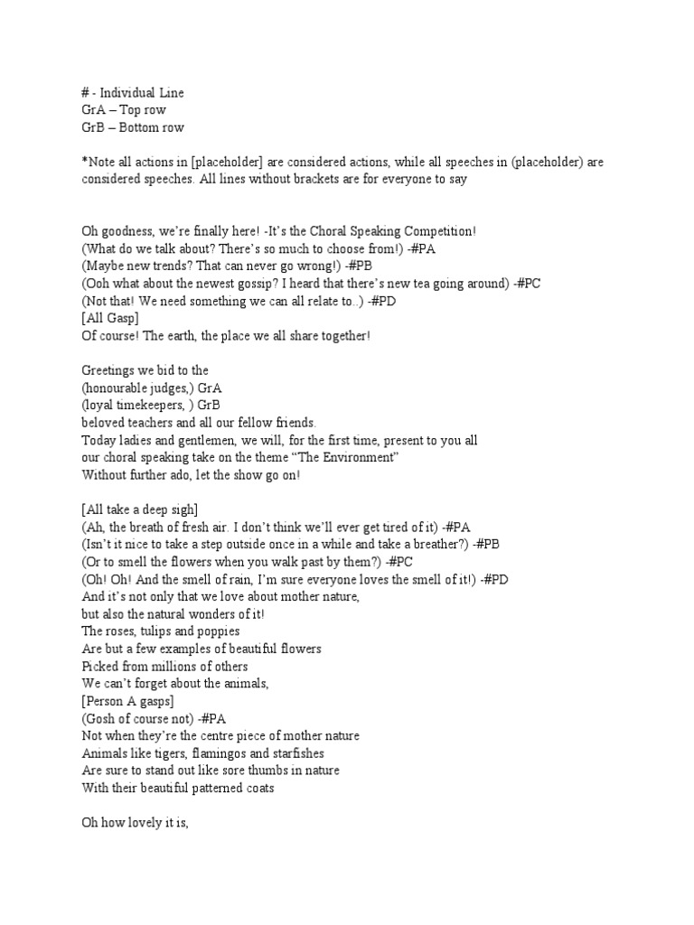 Updated Script | PDF