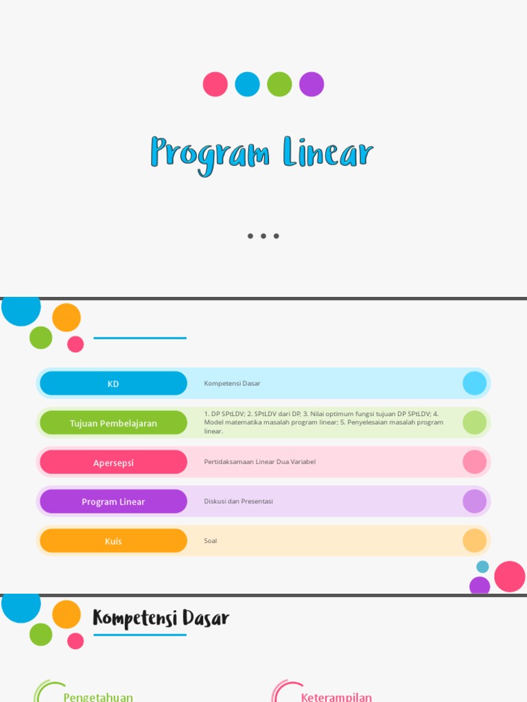 Program Linear-2 | PDF
