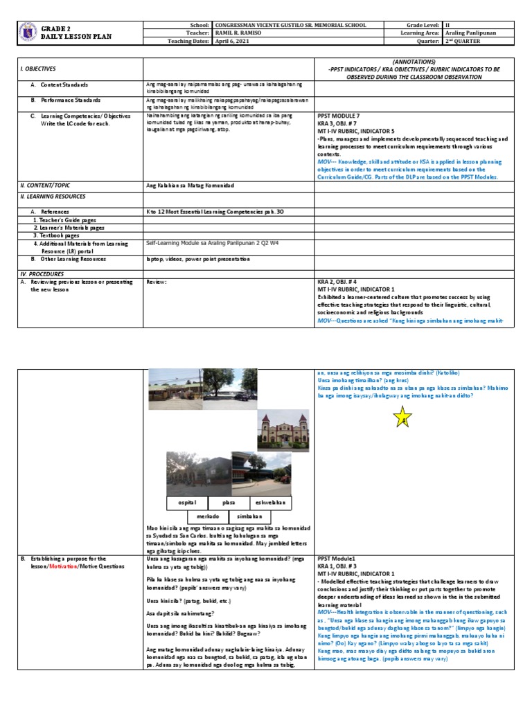 Cot DLP Ap 2 Q2 W4 | PDF