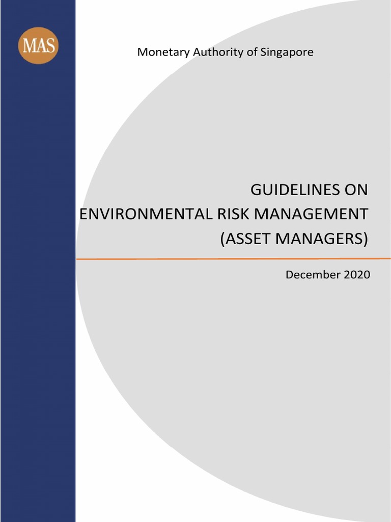 Guidelines On Environmental Risk Management For Asset Managers | PDF ...
