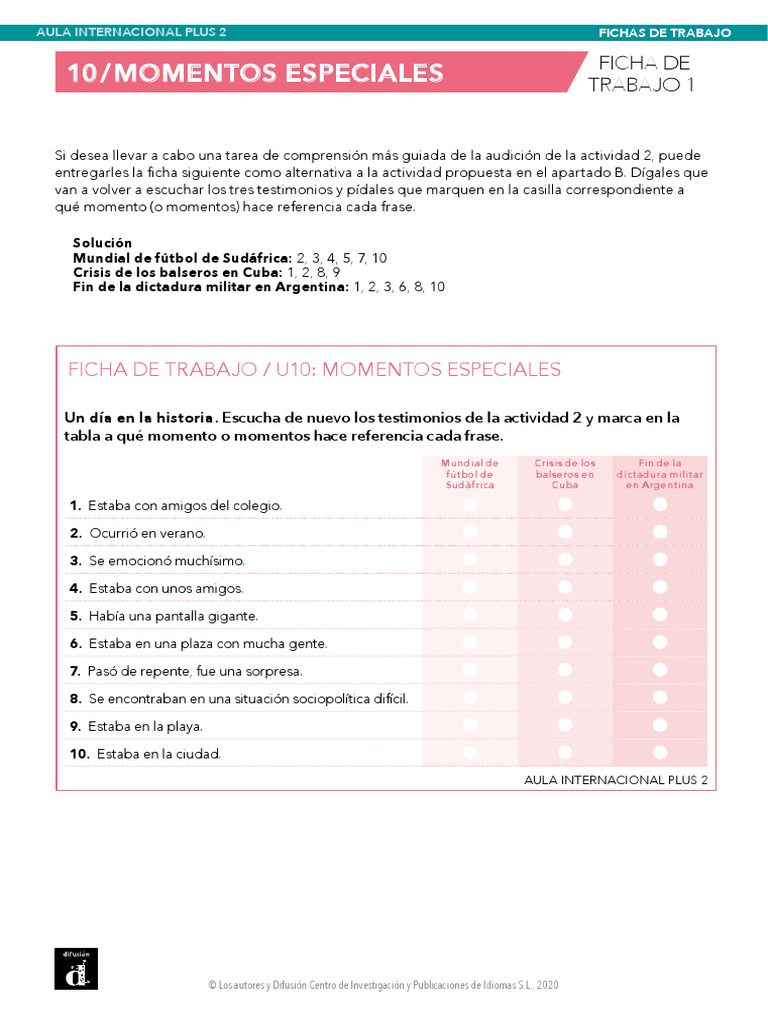 AIP2 Fichas 10 | PDF
